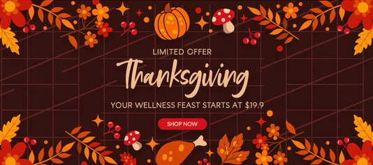 Everything $19.99! NAIPO's Biggest Thanksgiving Wellness Sale Is Here