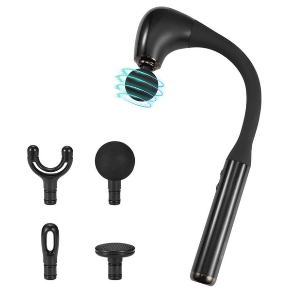 Massage Gun Deep Tissue, Upgrade Extension Handle Back Massage Percuss ...