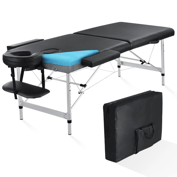 Naipo Portable Massage Table 84 Inch Massage Bed Wide SPA Lash Bed Tat ...