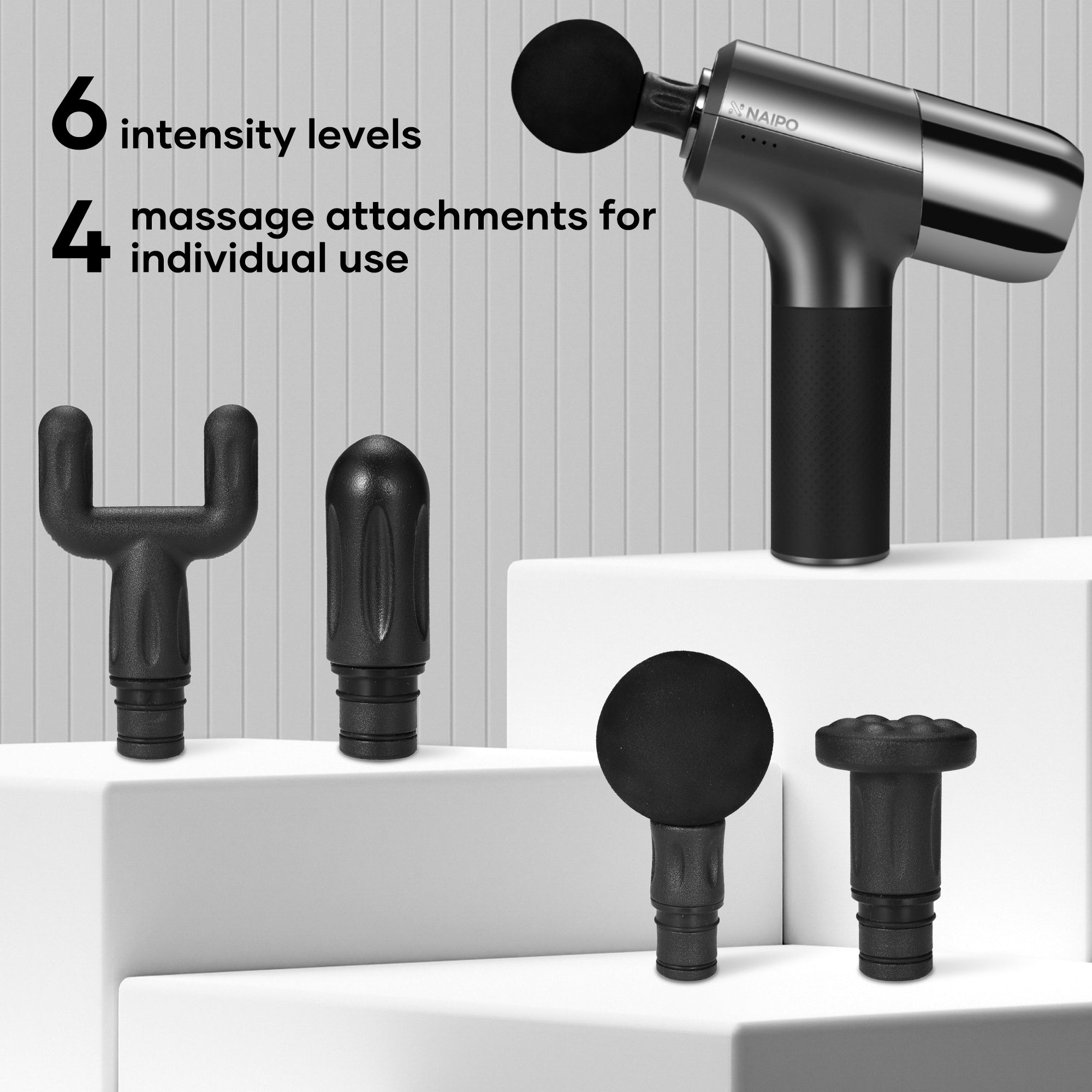 Np Mg02 Naipo Massage Gun Deep Tissue Massager Naipo